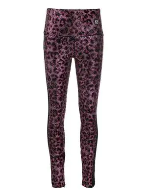 Philipp Plein Crystal-embellished Leggings - Black