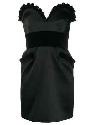 Moschino Bustier Dress - Black