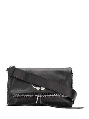 Zadig&Voltaire Rocky Foldover Crossbody Bag - Black