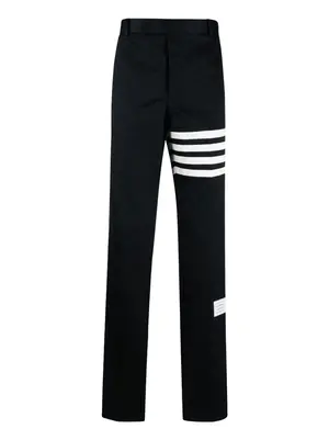 Thom Browne 4-bar Unconstructed Chino Trousers - Black