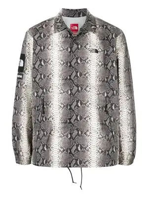 Supreme X The North Face Snakeskin-print Taped Seam Jacket - Multicolour