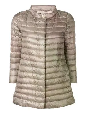 Herno Quilted Coat - Grey