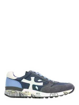 Premiata Lace Up Sneakers - Blue