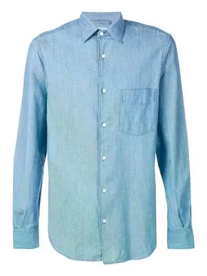 Aspesi Classic Denim Shirt - Blue