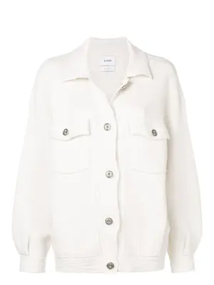 BARRIE Contrast-stitching Jacket - Neutrals