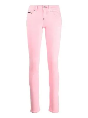 PHILIPP PLEIN Mid-Rise Skinny Jeans