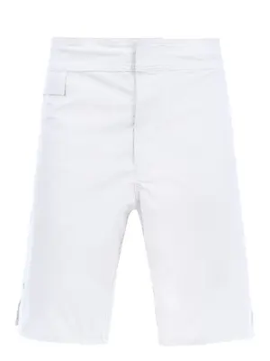 AMIR SLAMA Mid-rise Swim Shorts - White