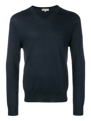 N.peal The Conduit Fine Gauge Sweater - Blue