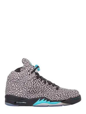 JORDAN 5 3lab5 Elephant Print Sneakers - Grey