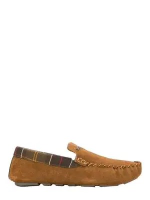 Barbour Faux-shearling Lined Slippers Neutrals