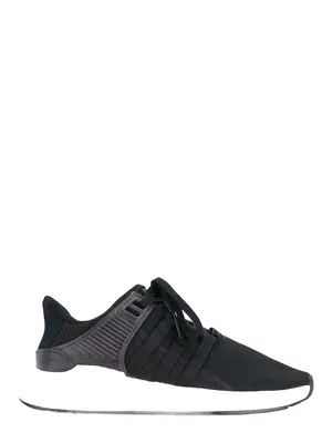 Adidas Eqt Support 93/17 Milled Leather Sneakers - Black