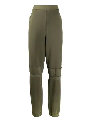 AMBUSH High Rise Track Pants - Green