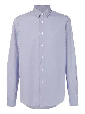 DELL'OGLIO Fine Stripe Shirt