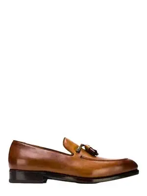 FERRAGAMO Classic Tassel Loafers - Brown
