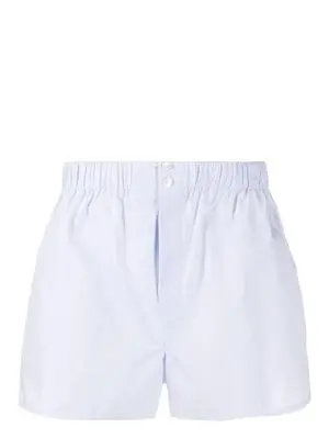 Brioni Striped Relaxed-fit Boxers - Blue