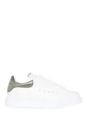 ALEXANDER MCQUEEN Alexander McQueen Oversized Metallic Leather Sneakers