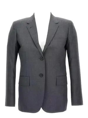 Thom Browne Super 120s Single-breasted Blazer - Grey