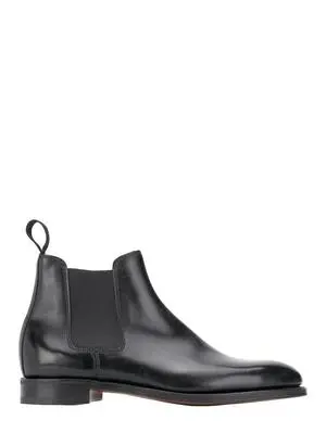 John Lobb Elasticated Panel Boots - Black