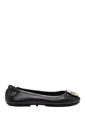 Tory Burch Minnie Ballerina Shoes - Black