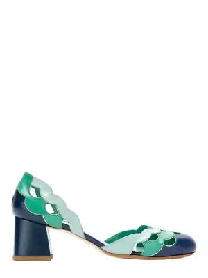 STUDIO CHOFAKIAN Leather Pumps - Blue