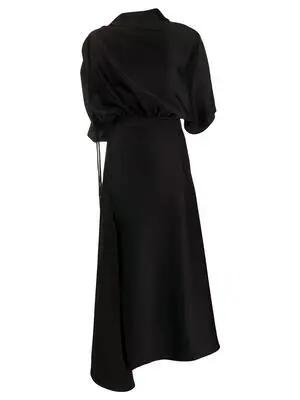 ELLERY Draped Side Slit Dress