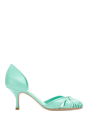 STUDIO CHOFAKIAN Leather Pumps - Green