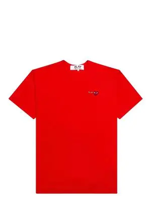 PLAY COMME DES GARCON Embroidered Logo T-shirt