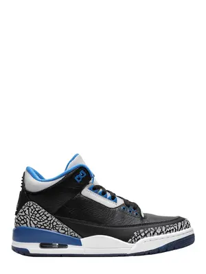 JORDAN Air 3 Retro Sneakers - Black