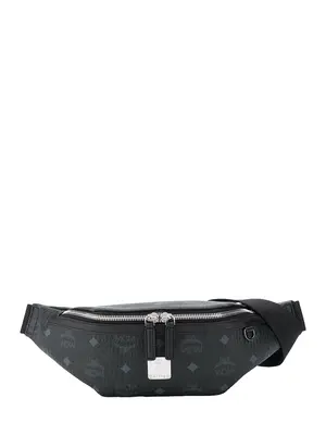 Mcm Fursten Belt Bag - Black
