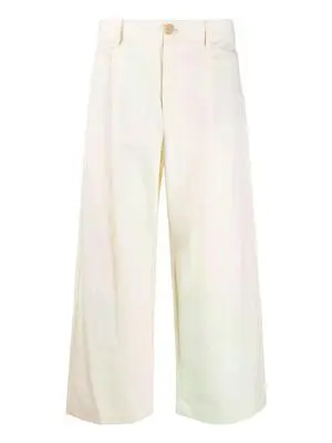 Vince High-waist Culottes - Neutrals