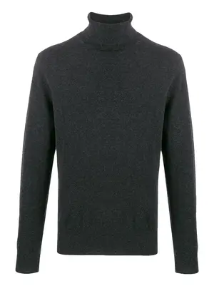 N.peal Roll Neck Knit Jumper - Grey