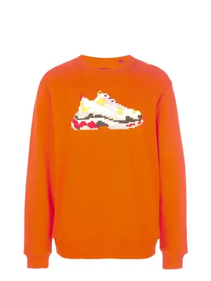 MOSTLY HEARD RARELY SEEN Dadcore Sweatshirt - Orange