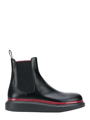 Alexander McQueen Chunky Sole Chelsea Boots - Black