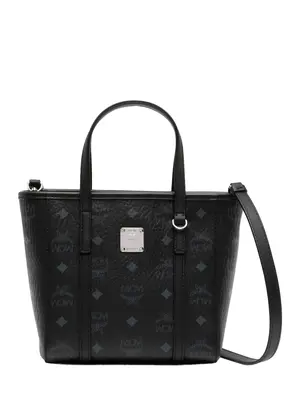 Mcm Mini Aren Tote - Black