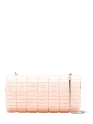 ISLA Embellished Clutch - Pink