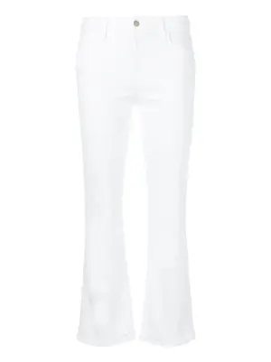 FRAME Bootcut Jeans - White