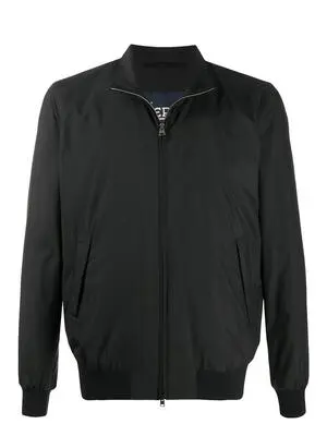 Herno Classic Bomber Jacket - Black