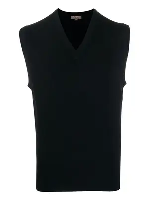 N.peal V-neck Sleeveless Top - Blue