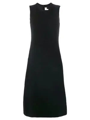 Comme Des Garçons Round-neck Sleeveless Dress - Black