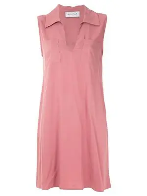 OLYMPIAH Tulipe Sleeveless Mini Dress - Pink
