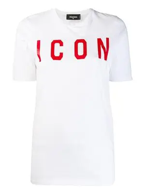Dsquared2 Icon Print T-shirt - White