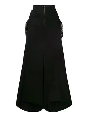Yohji Yamamoto Tube Waisted Trousers - Black