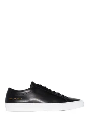 COMMON PROJECTS Achilles Leather Sneakers - Black