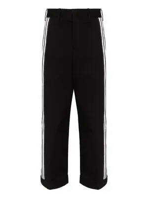 Neil Barrett Striped Track Trousers - Black