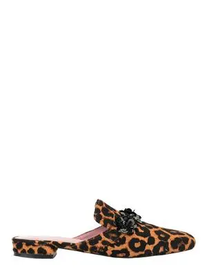 MACGRAW Margot Leopard Print Loafers