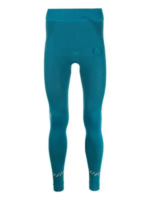 Off-White Seamless Running Tights - Blue