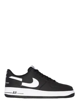 Nike X Supreme X Comme Des Garçons Air Force 1 Low Sneakers - Black