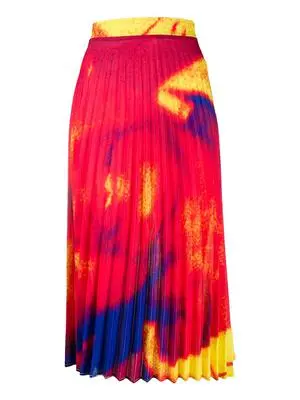 THEBE MAGUGU Thebe Magugu Pleated Midi Skirt