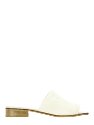 STUDIO CHOFAKIAN Leather Sandals White