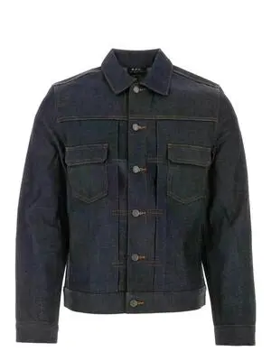 A.p.c. Classic Denim Jacket - Blue